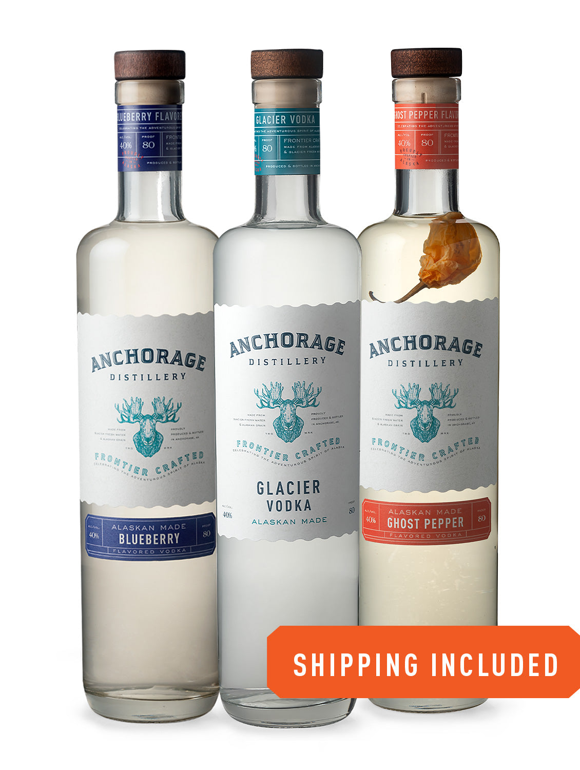 VODKA EXPLORERS BUNDLE – Anchorage Distillery